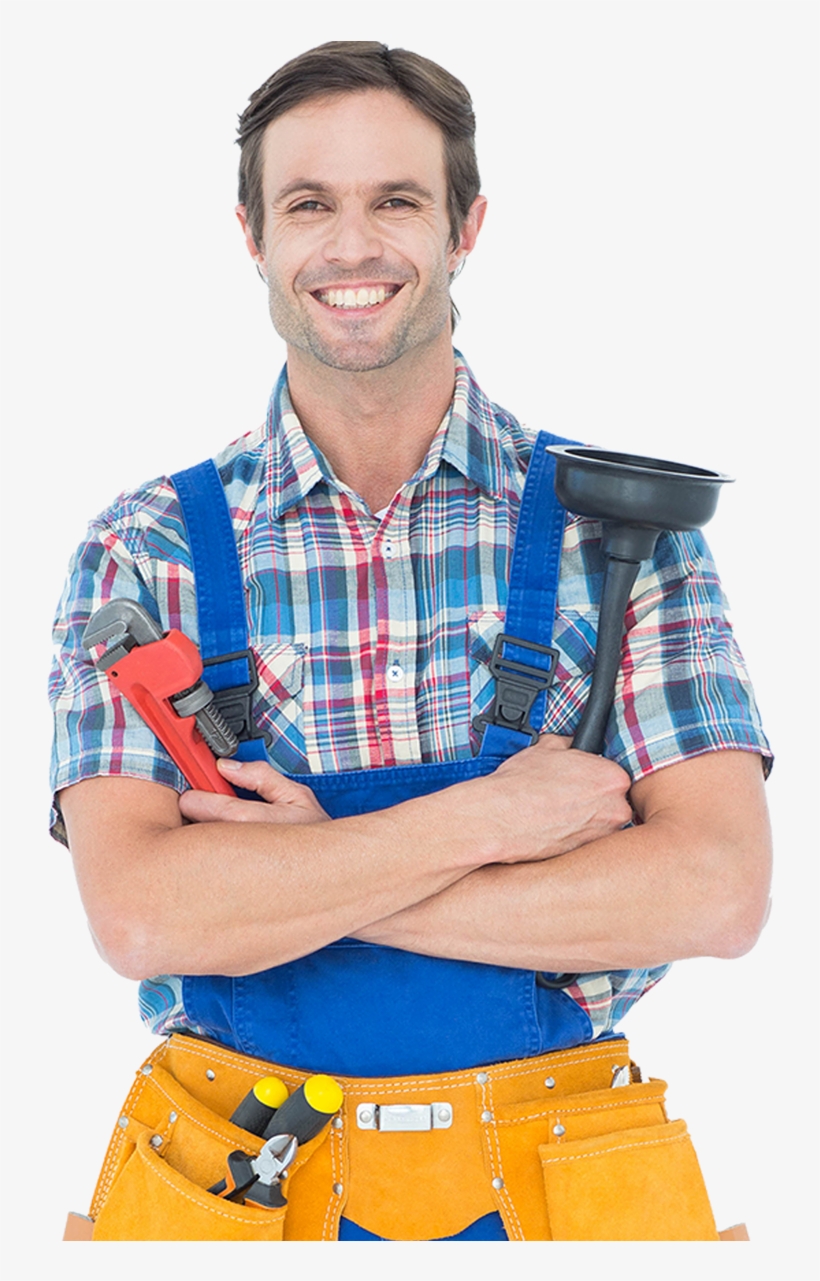 We Value Our Customer Time - Plumber Background Transparent - Free ...