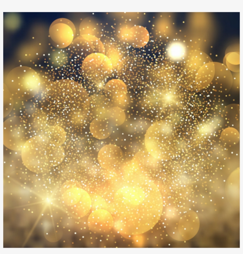 Gold Sparkle Glitter Happynewyear Background - New Year 2019 Images ...