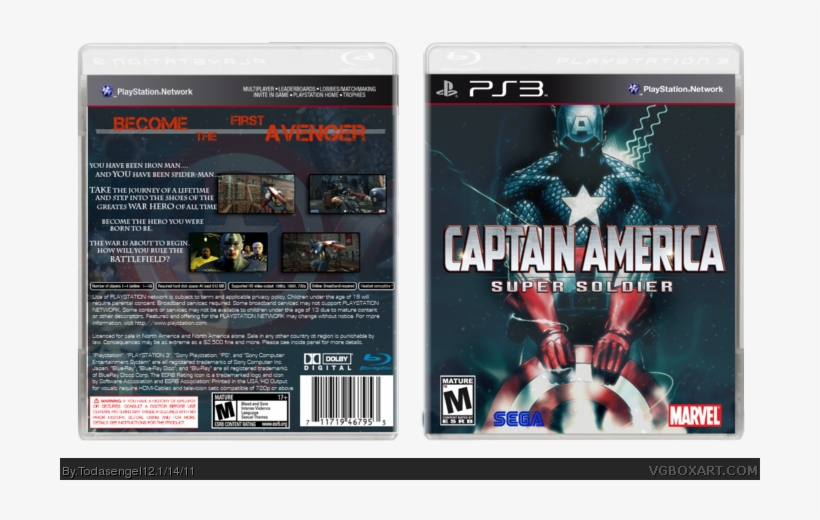 Captain America Super Soldier Ds Download - Pc Game - Free Transparent ...