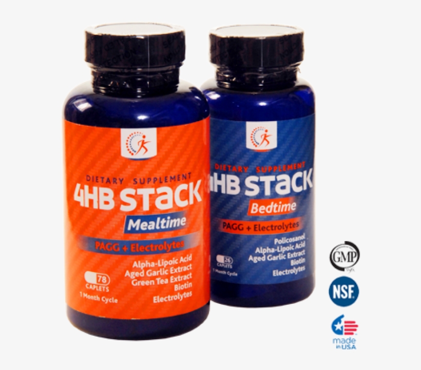 4hb Stack Pagg Electrolytes Supplement - Made In Usa - Free Transparent ...