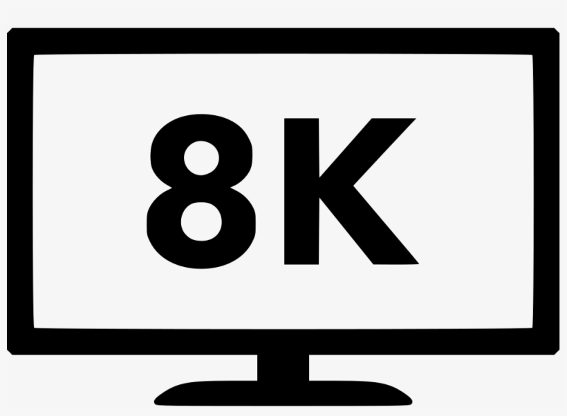 Png File - 8k Icon - Free Transparent PNG Download - PNGkey