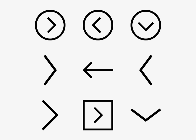 Arrow Collection - Prev Icon - Free Transparent PNG Download - PNGkey