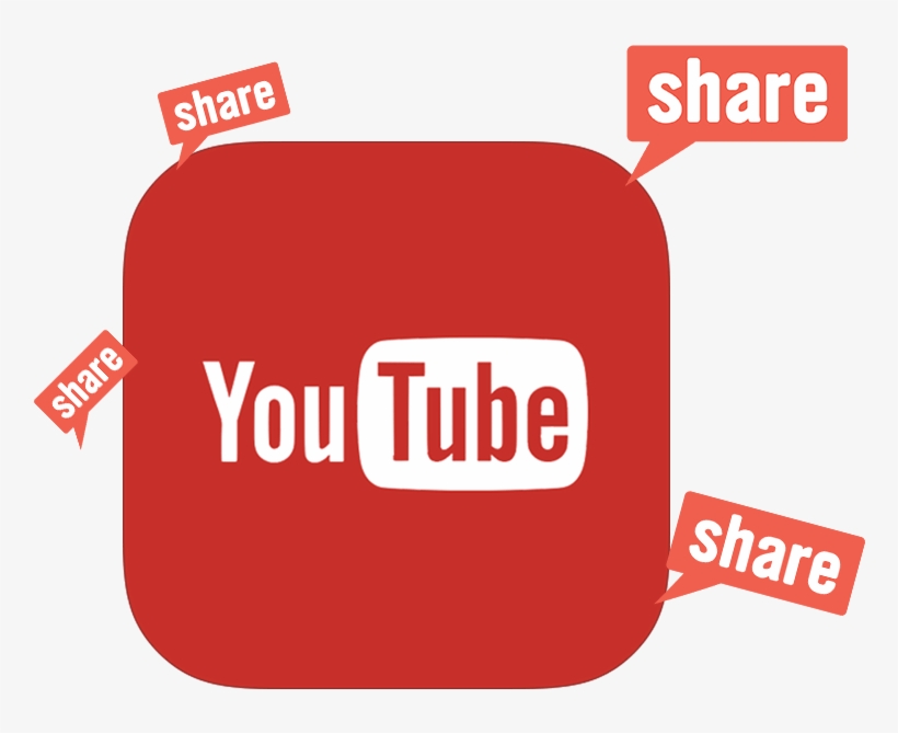 Buy Youtube Shares - Youtube Logo Black - Free Transparent PNG Download ...