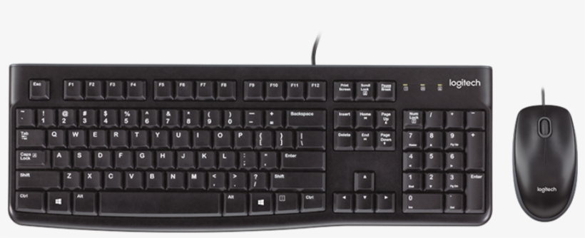 Logitech Keyboard Mouse - Logitech Desktop Mk120 Mouse & Keyboard Combo ...