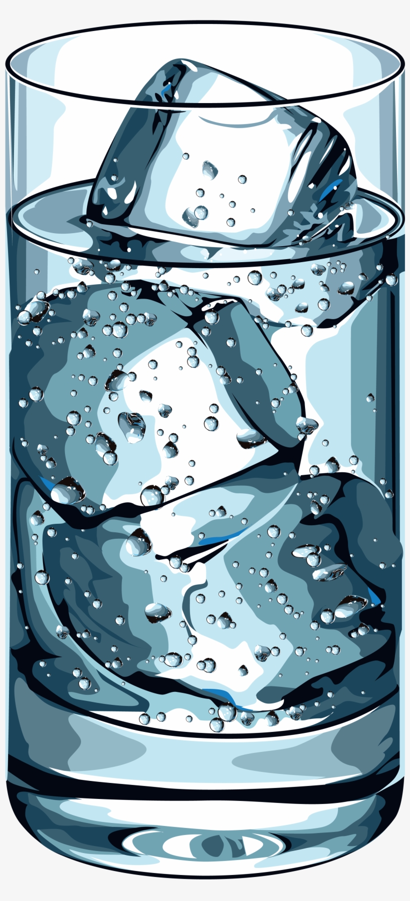 Water Glass Png Vector
