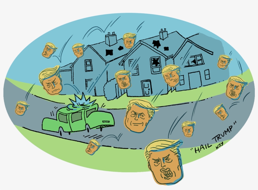 Hail Trump - Illustration - Free Transparent PNG Download - PNGkey