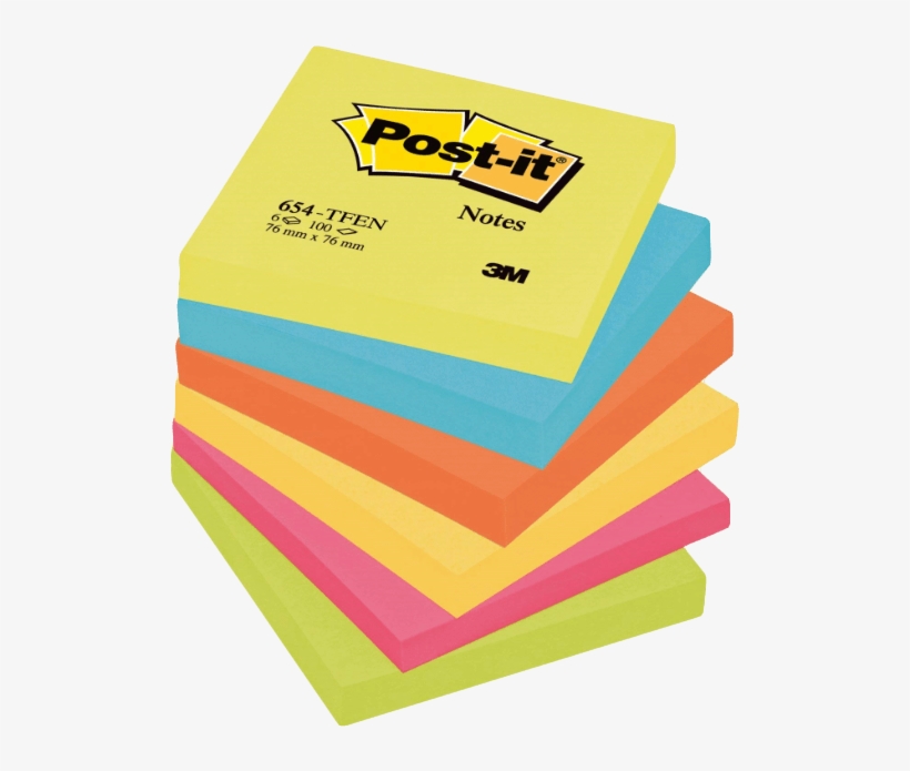 Office Stationery - Sticky Notes - Free Transparent PNG Download - PNGkey