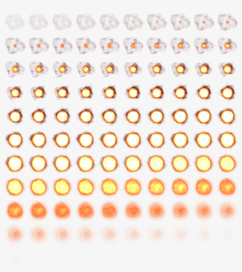 Long Explosion Set - Circle - Free Transparent PNG Download - PNGkey