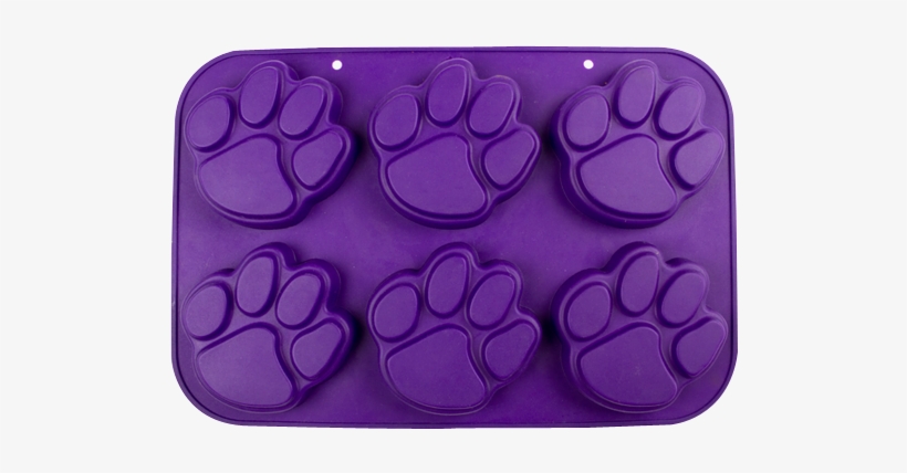 Lsu Tigers Paw Print Muffin Tray - Coin Purse - Free Transparent PNG ...