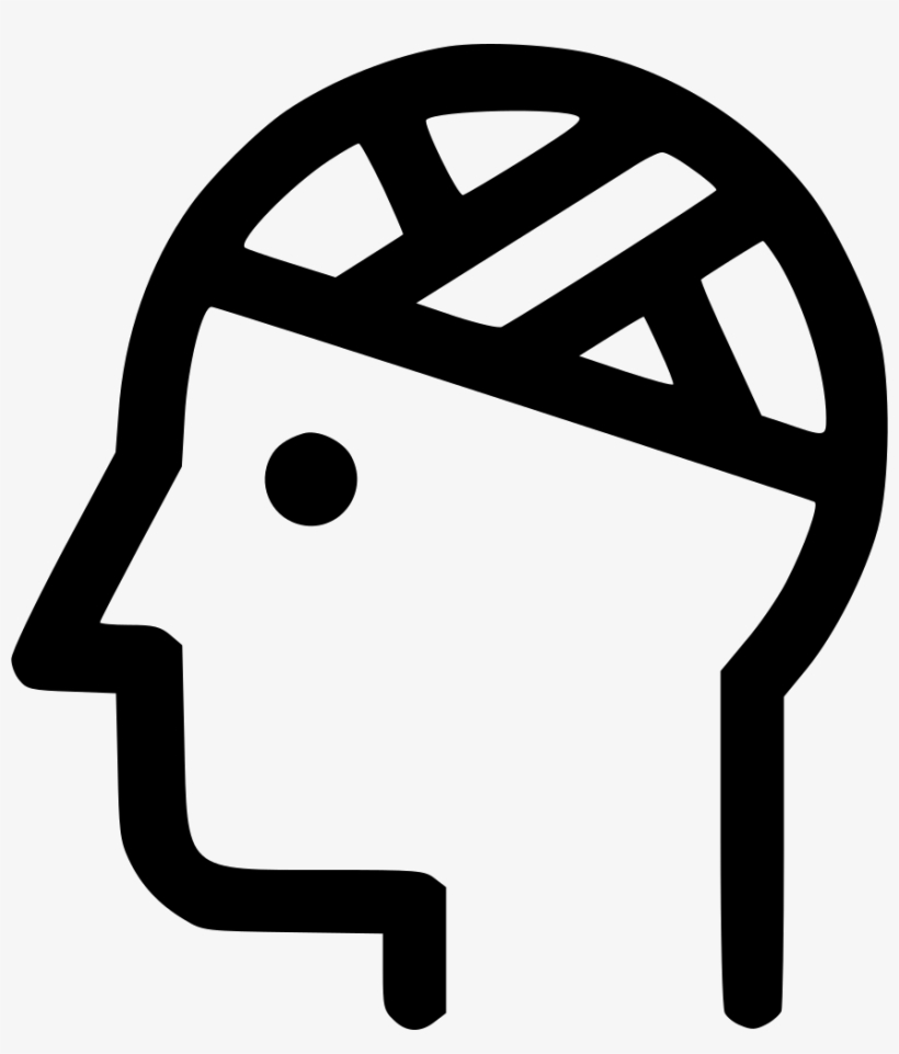 Png File Svg - Head Injury Clipart Black And White - Free Transparent ...