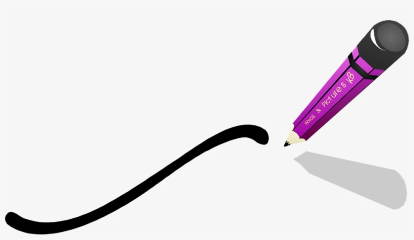 958 X 511 11 - Pencil Drawing A Line - Free Transparent PNG Download ...