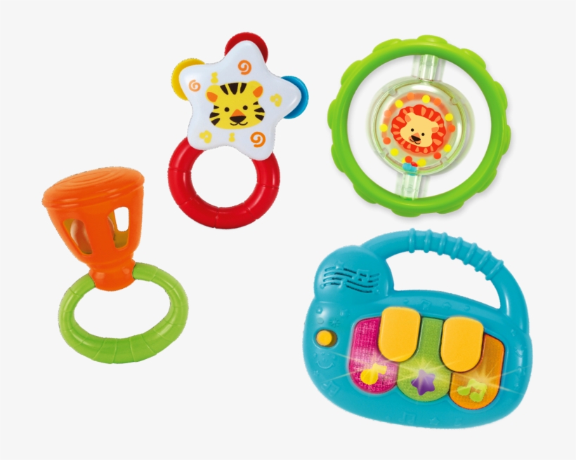 Rattle Music Set Keyboard - Winfun Rattle Music Set - Free Transparent ...