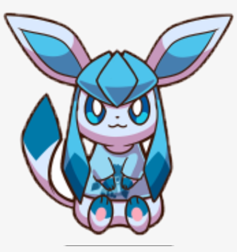 Glaceon Sticker - Glaceon Kawaii - Free Transparent PNG Download - PNGkey
