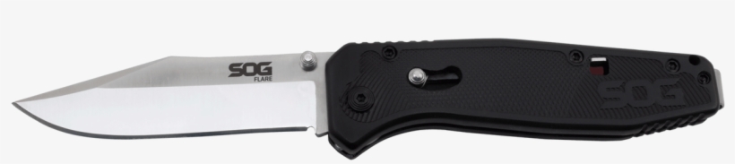 Sog Flare Assisted Open - Hunting Knife - Free Transparent PNG Download ...
