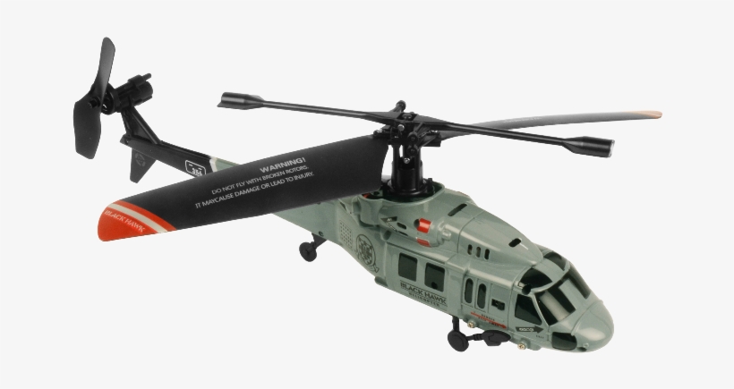Helicóptero Black Hawk Radio Control - Black Hawk - Free Transparent ...