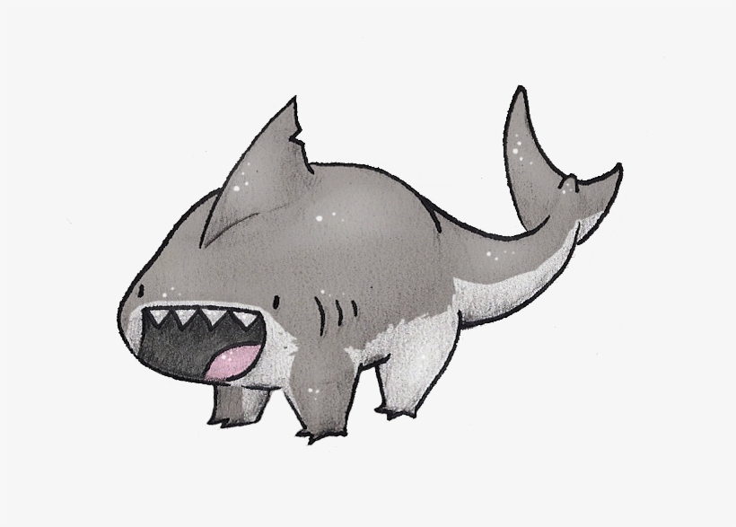 Shark Drawing Minecraft - Land Shark - Free Transparent PNG Download ...