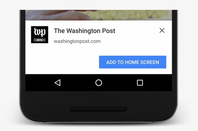 When An App Is Installed, An Icon Is Added To The User's - Pwa Add To ...