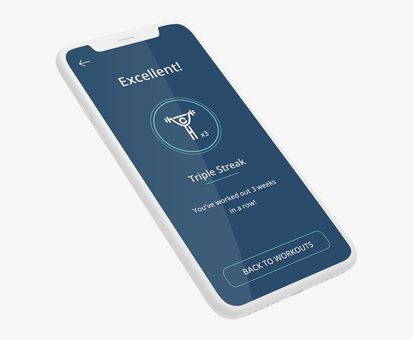 Badgeup Fitness App Earned Achievement Screen On Iphone - Samsung ...