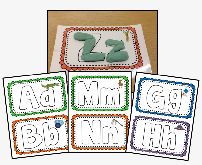 Learning The Alphabet Is Fun With These Alphabet Play - Free ...