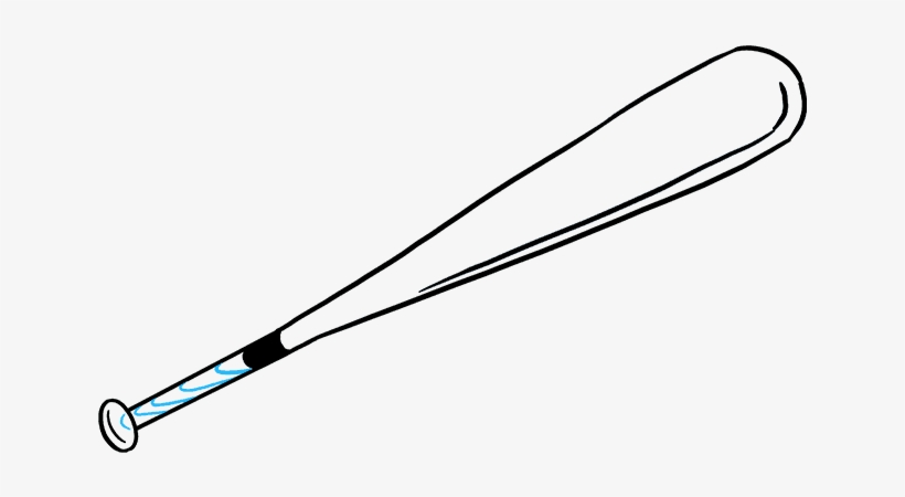 How To Draw Baseball Bat - Draw A Baseball Bat - Free Transparent PNG ...