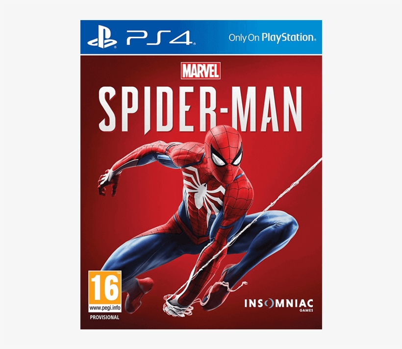 Spider Man - Marvels Spiderman Ps4 Box - Free Transparent PNG Download ...