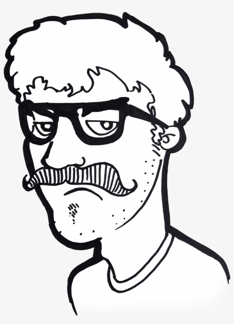 Portrait Of Angry Dave - Illustration - Free Transparent PNG Download ...