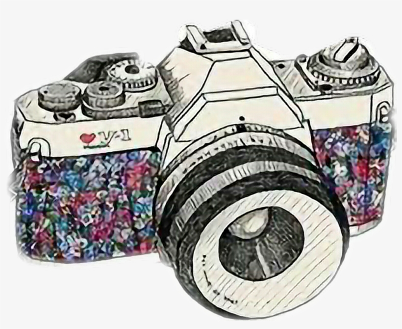 Tumblr Sticker - Camera Sticker - Free Transparent PNG Download - PNGkey