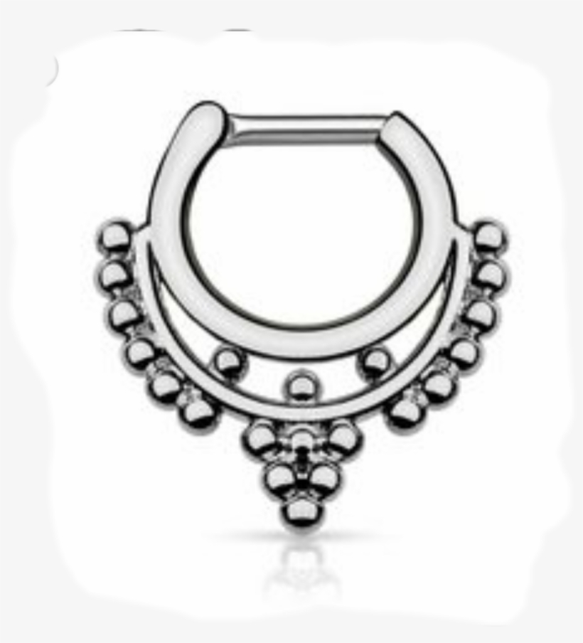 Septum Piercing - Free Transparent PNG Download - PNGkey