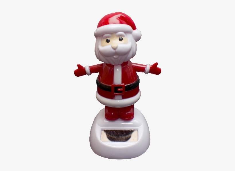 Cartoon Santa Png Free - Hearthsong Holiday Solar-powered Dancers (set ...