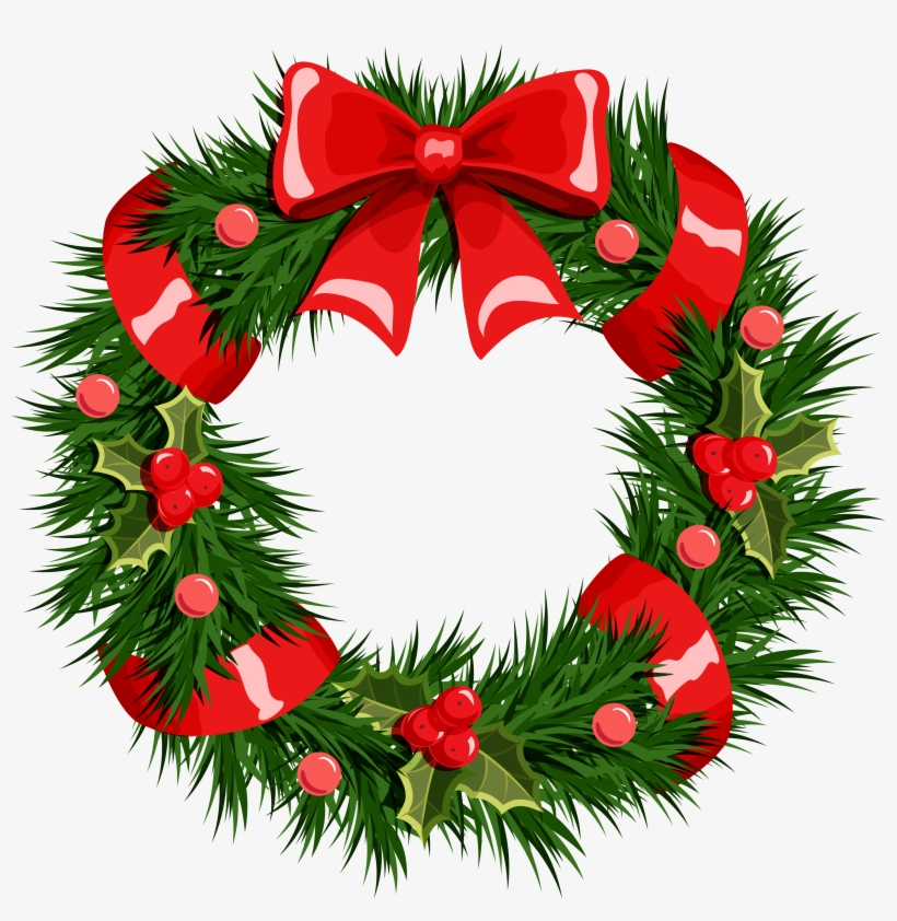 Christmas Wreath Png - Free Transparent PNG Download - PNGkey
