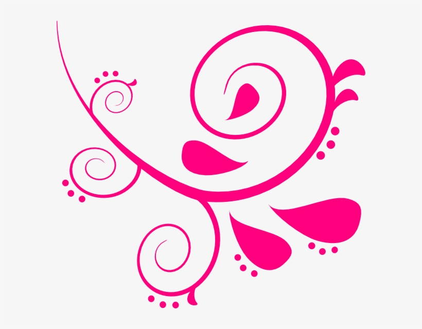 Swirl Clipart Box ~ Frames ~ Illustrations ~ Hd Images - Pink Swirl ...
