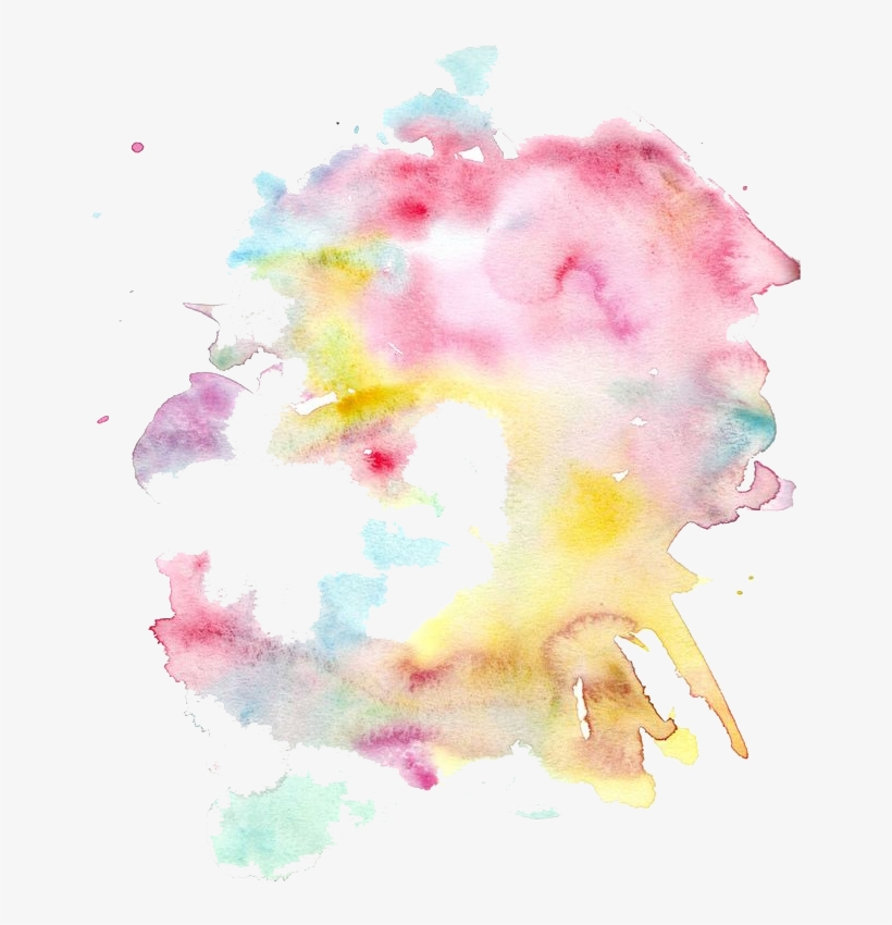 Paint Texture Png Transparent Image - Watercolor Painting - Free ...