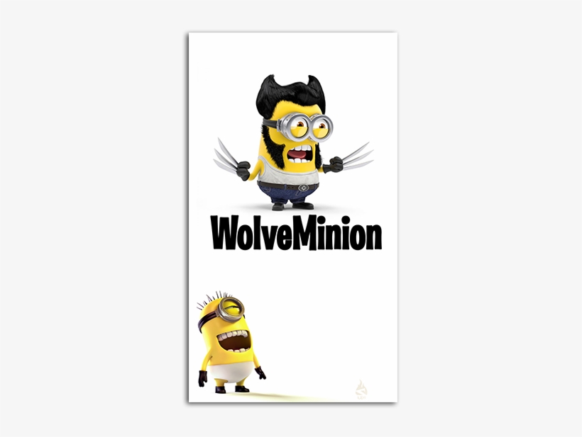 Wolverine Minion Mobile Wallpaper Big - Minion Hd - Free Transparent ...