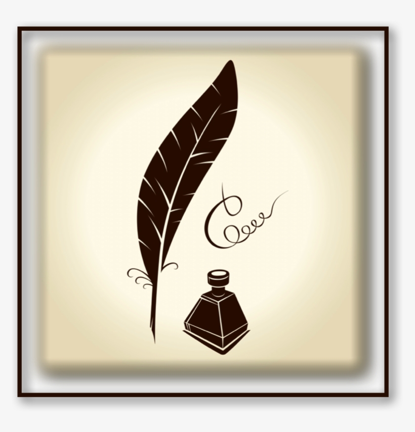 Contact My Therapy Online - Feather Pen And Ink - Free Transparent PNG Download - PNGkey