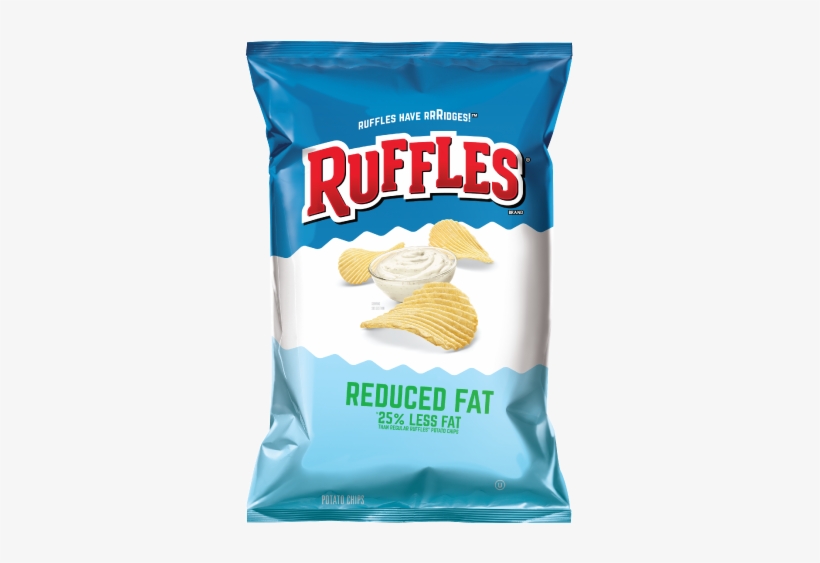 Ruffles® Reduced Fat Potato Chips - Ruffles Chips Reduced Fat - Free ...