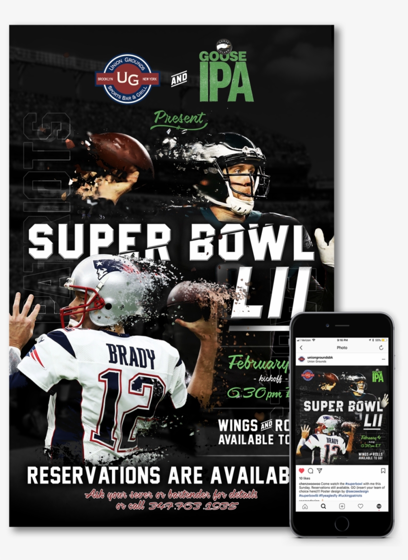Ug Sbpostmocks - Super Bowl - Free Transparent PNG Download - PNGkey