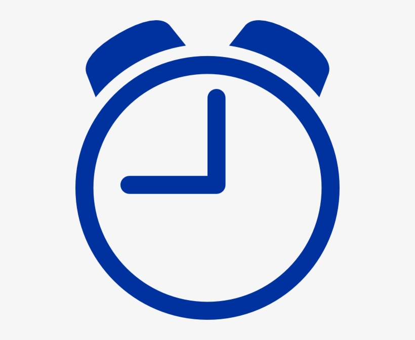Blue Clock Png - Free Transparent PNG Download - PNGkey