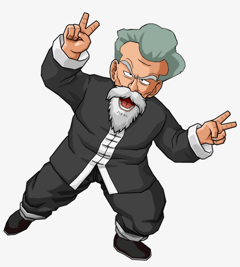 Jackie Chan Confused Transparant Png - Master Roshi No Background ...