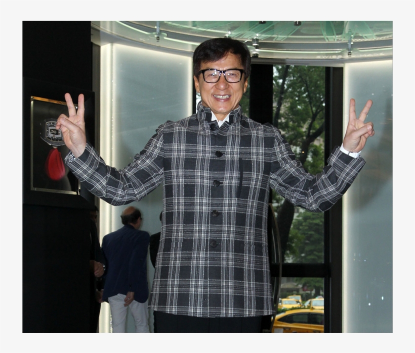 Jackie Chan Attended The Opening Ceremony Of The First - Plaid - Free ...