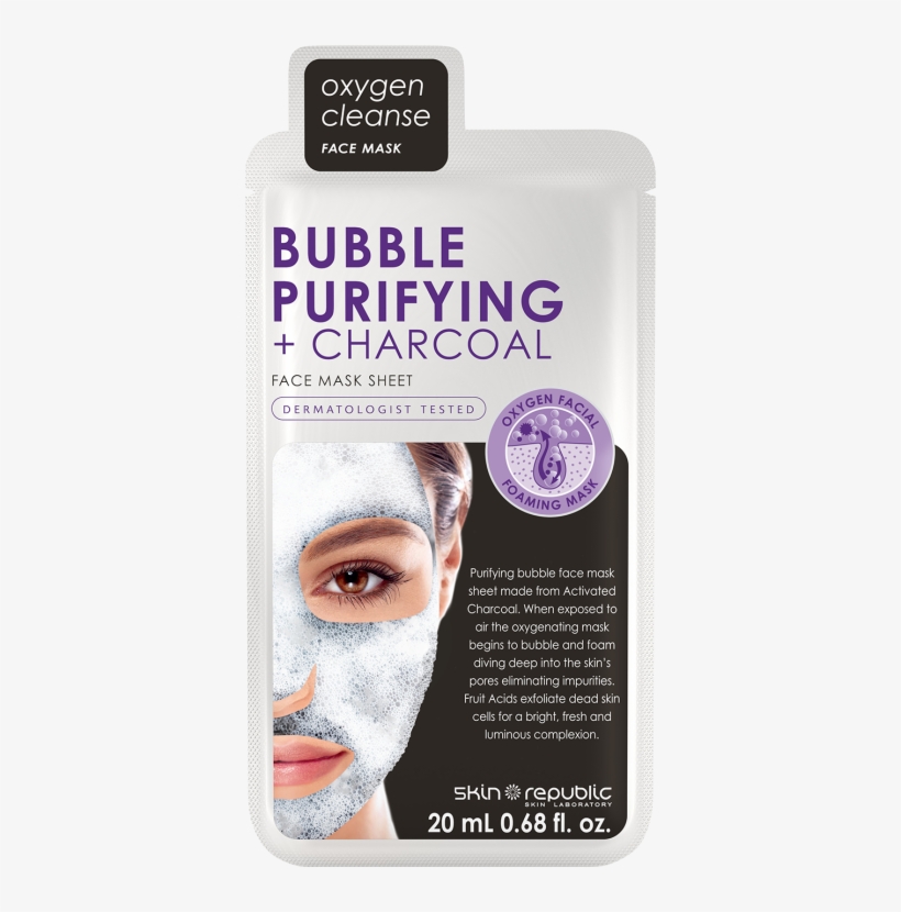 Skin Republic Bubble Purifying Charcoal - Skin Republic Bubble ...