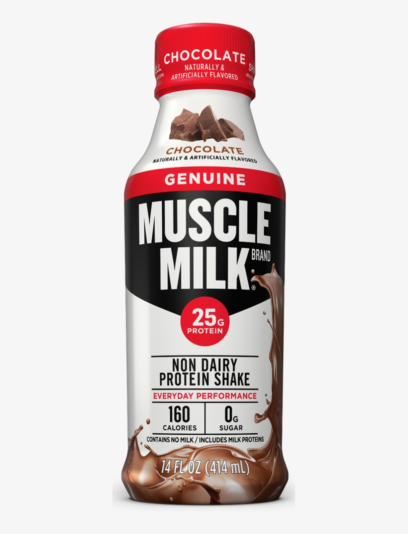 Muscle Milk Chocolate - Genuine Muscle Milk Protein - Free Transparent ...