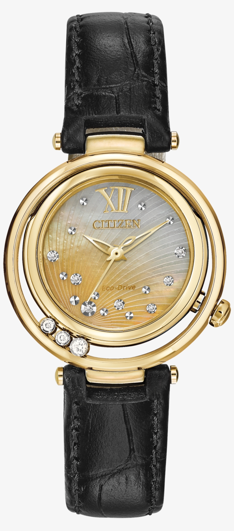 Citizen Sunrise Watch With Leather Band - Free Transparent PNG Download ...