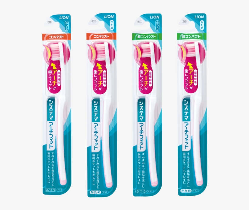 Systema Arch Fit Toothbrush - システマ アーチ フィット ハブラシ - Free Transparent PNG ...