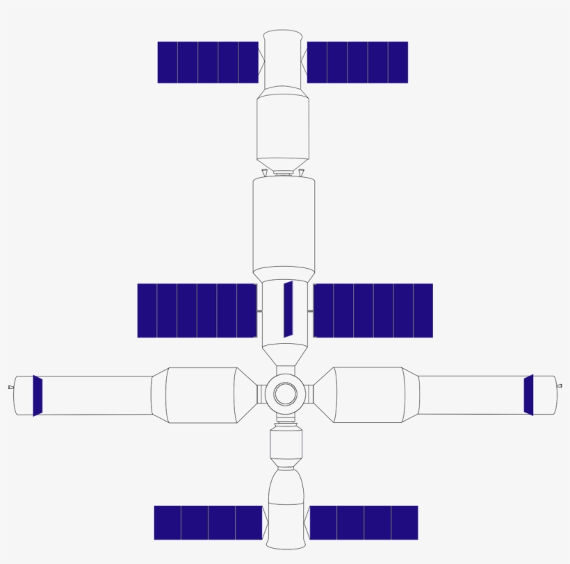 The Space Module Is Expected To Carry Out China's First - Diagram ...