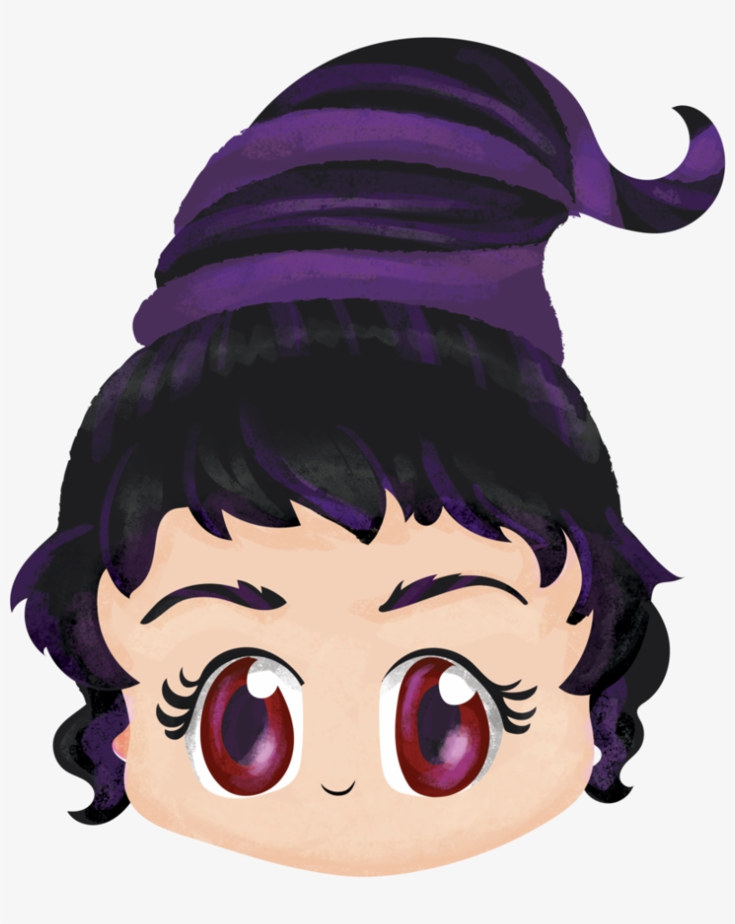 Hocus Pocus Mary Cartoon - Free Transparent PNG Download - PNGkey