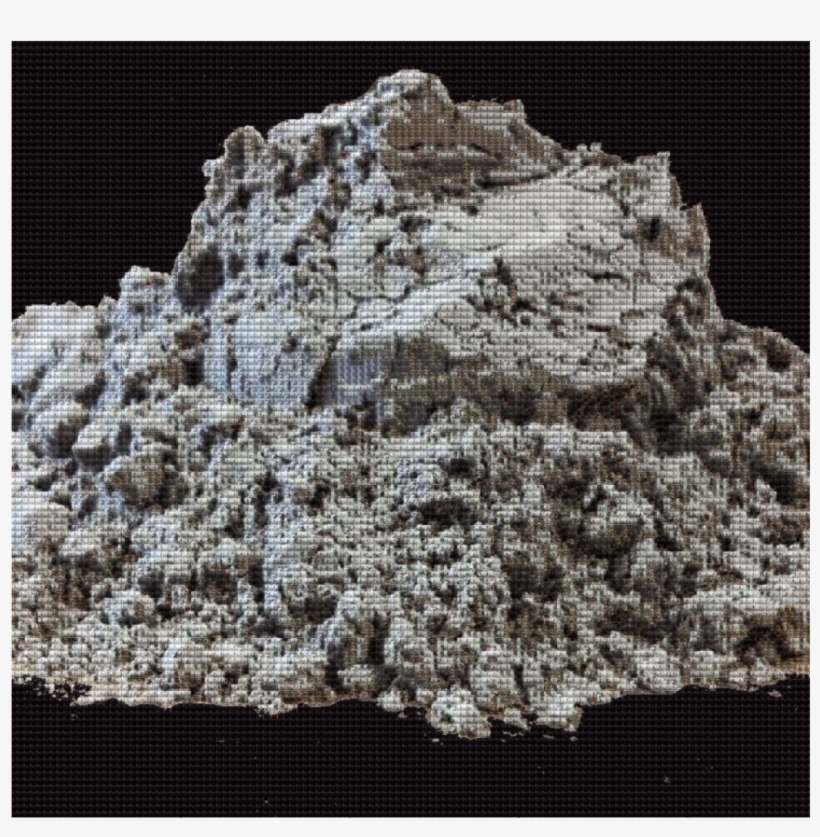 A Mosaic Of A Pile Of Dust Made Up Of Spider-mans - Pile Of Dust Spider ...