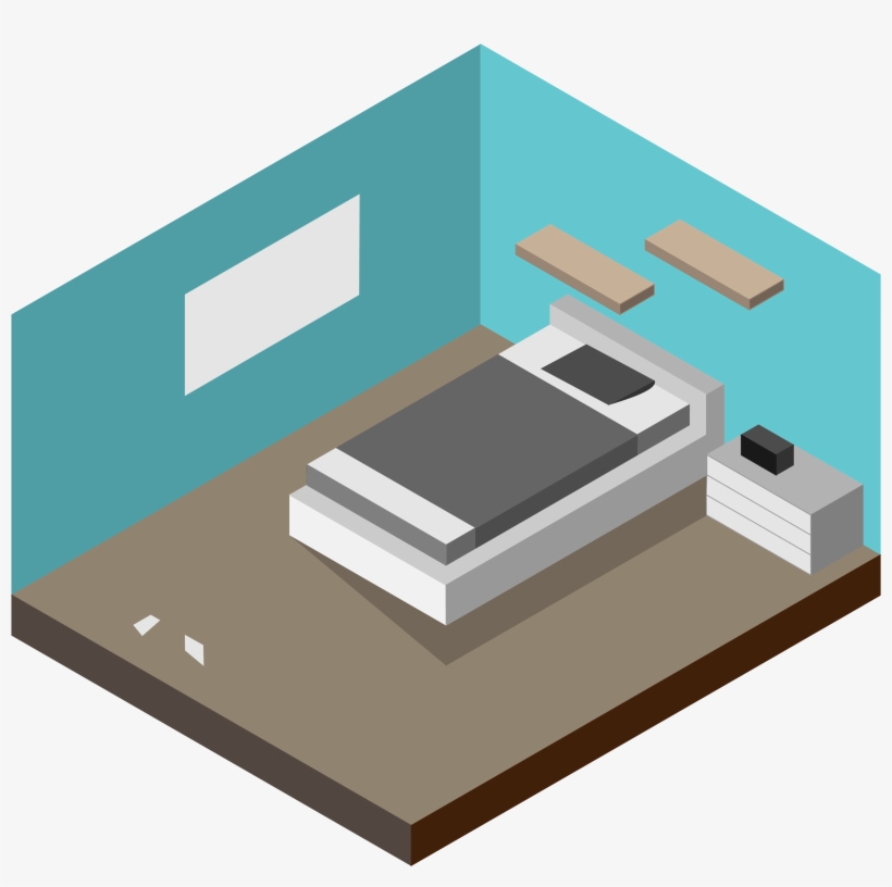 Isometric Environment- Rooms Izabela Balawender - Architecture - Free ...