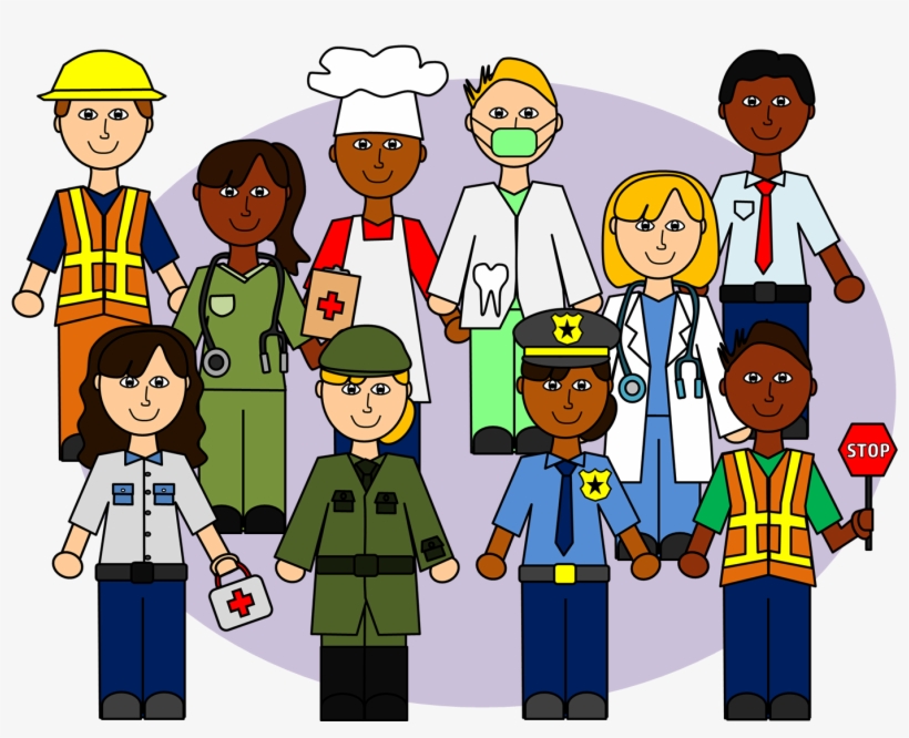 Community Helpers Clip Art Set Community Helpers Png Clipart Free 