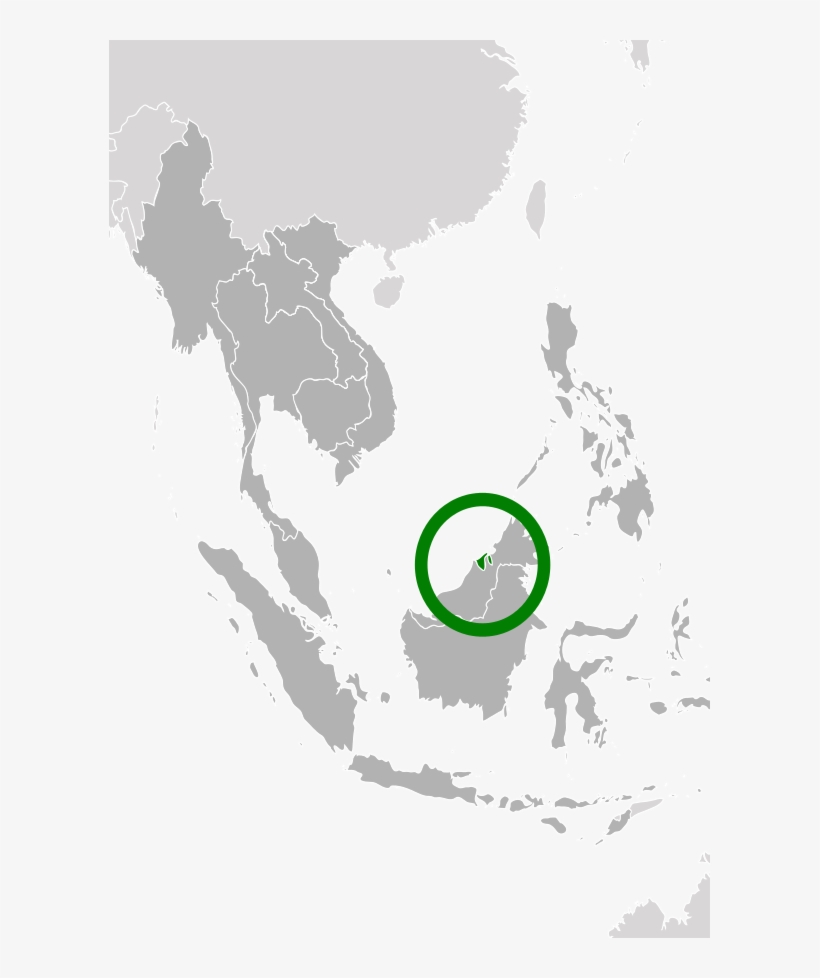 Location Of Brunei In South Asia Map - European Colonisation Of ...