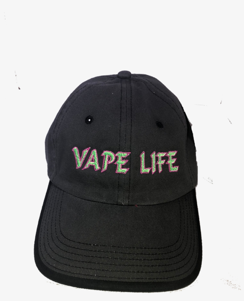 Vintage Washed Vape Life Cap Png Vape Cover Cap - Baseball Cap - Free ...